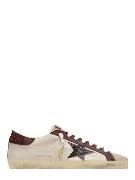 GOLDEN GOOSE Super-star Leather Sneakers With Star Detail - Multicolor