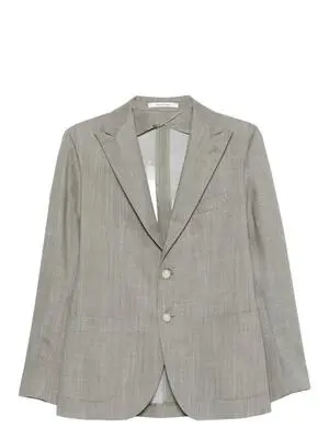 Tagliatore Cotton Blazer - Multicolor