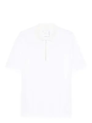 Sacai Cotton Polo Shirt - Multicolor