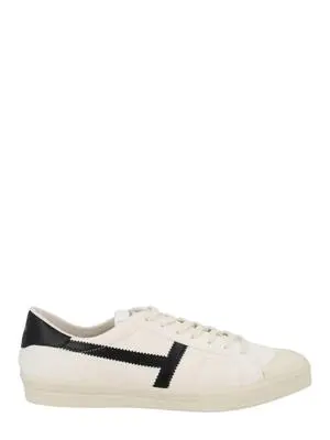 TOM FORD Jarvis Leather Sneakers - White