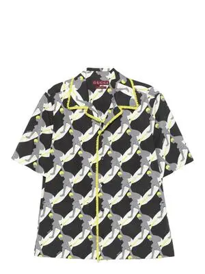 Gucci Twisted Surf On Pop` Print Shirt - Multicolor