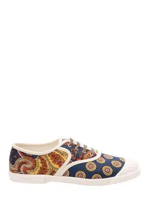 Valentino Garavani Printed Lace-up Sneakers - Multicolor