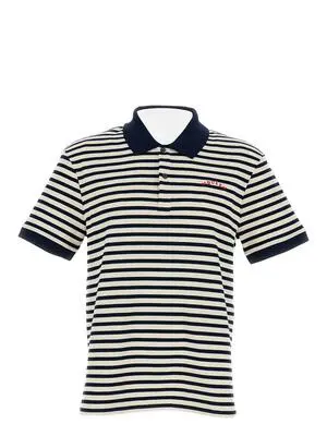 Alexander McQueen Striped Polo Shirt - Multicolor