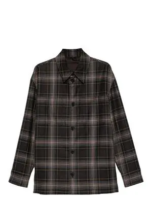 FENDI Fendi Plaid Wool Jacket