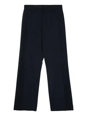 Fendi Tailored Wide Leg Polyester Pants - Multicolor