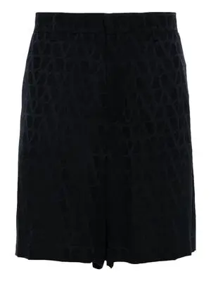 Valentino Garavani Toile Iconographe Bermuda Shorts - Multicolor