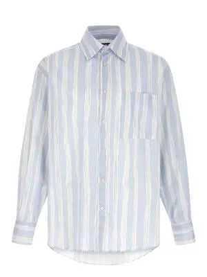 Jacquemus Jacquemus Men 'La Chemise Camargue' Shirt Blue