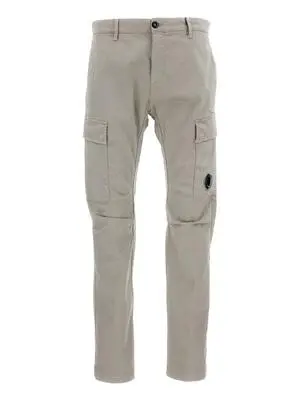 C.P. COMPANY Stretch Sateen Ergonomic Cargo Pants - Multicolor