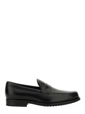 TOD'S TOD'S Leather Loafers Black