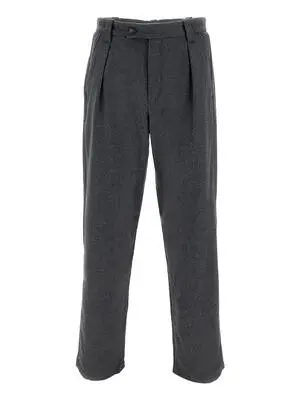 A.p.c. Renato Wool Blend Pleated Trousers - Multicolor