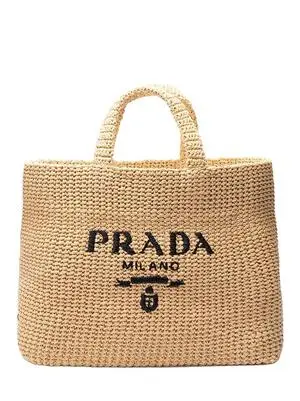 Prada Crochet Tote Bag - Multicolor