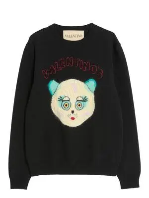 Valentino Garavani VALENTINO GARAVANI "Le Chat De La Maison" Sweater Multicolor