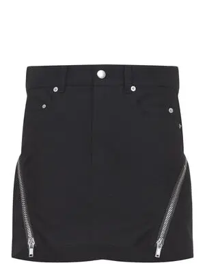 Rick Owens Bolan Banana Mini Skirt - Black