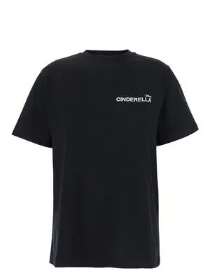 Coperni Cinderella' Cotton T-shirt With Graphic Print - Multicolor