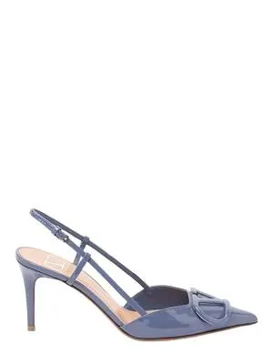 Valentino Garavani Vlogo Signature Slingback Pumps - Multicolor