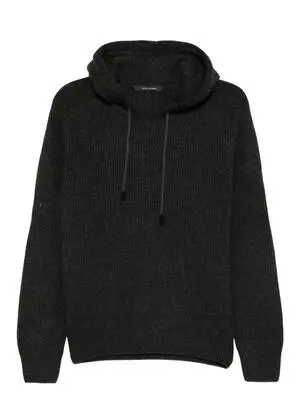 Tagliatore Wool Hooded Sweater - Multicolor
