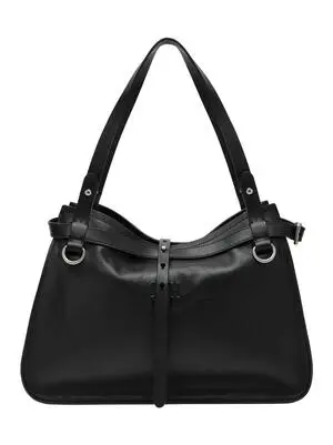 Miu Miu Leather Shoulder Bag - Black