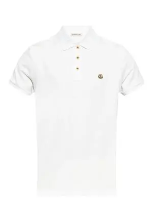 Moncler Polo Shirts - White
