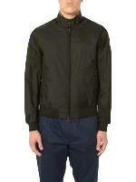 Moncler MONCLER Padded Nylon Zip-Up Jacket With Packaway Hood Multicolor