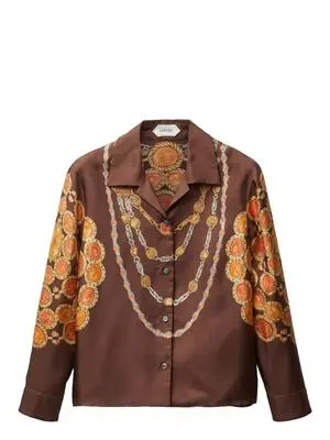 VERSACE VERSACE Printed Silk Shirt