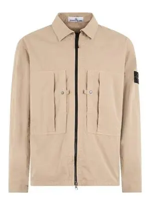 Stone Island Cotton Overshirt - Multicolor