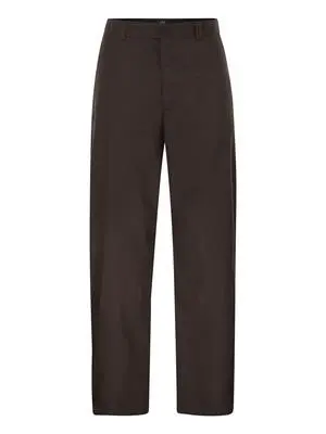 A.p.c. Essential Cotton Chino Trousers - Brown