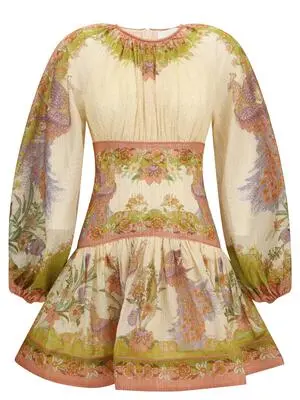 Zimmermann Indra Mini Dress - Multicolor