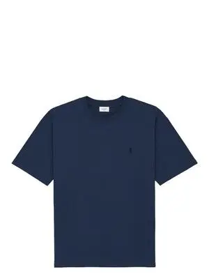 Saint Laurent Saint Laurent Blue T-Shirts & Vests - T-Shirts Men Blue