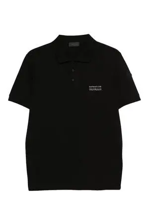 Moncler Polo Shirts - Black