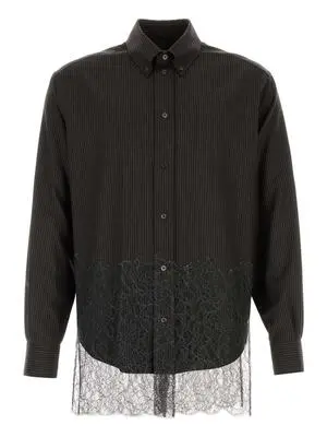 Fendi Embroidered Wool Shirt - Multicolor