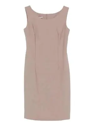 Tagliatore Sleeveless Sheath Dress In Wool - Multicolor
