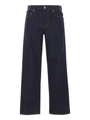 TOTEME Low Straight Denim Jeans - Blue