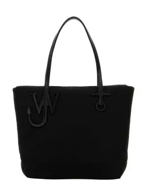 JW Anderson Fabric Anchor Shopping Bag - Black