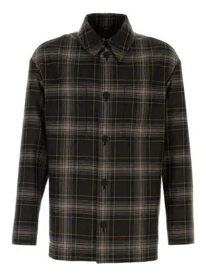 Fendi Embroidered Wool Shirt - Multicolor
