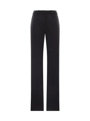 Balenciaga Slim Fit Tailored Trousers - Black