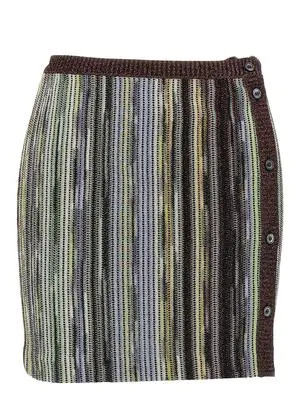 Missoni Missoni "Caperdoni" Mini Skirt With Lamé Filaments Multicolor