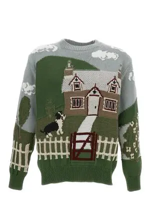 Junya Watanabe Embroidered Pullover - Multicolor
