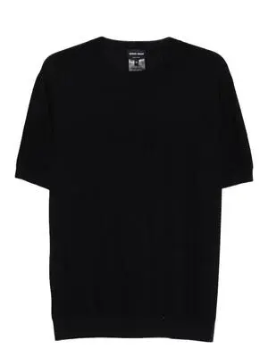 Giorgio Armani T-shirts & Vests T-shirts - Black