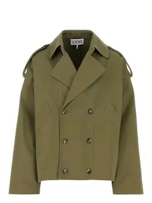LOEWE LOEWE Cotton Trench Coat