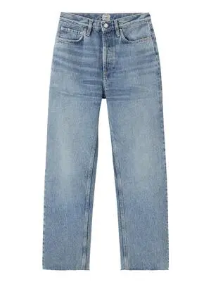 TOTÊME TOTEME Distressed Classic Cut Denim Jeans