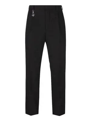 Prada Cotton Tailored Pants - Multicolor