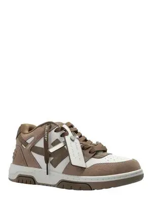 Off-White Low-top Suede Trainers - Brown