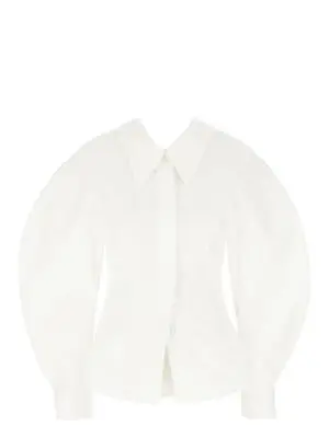 Givenchy Classic Collar Shirt With Voluminous Sleeves - Multicolor