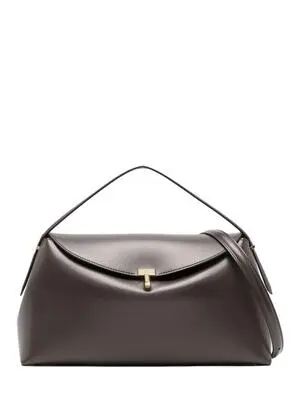 TOTEME T-lock Leather Clutch - Multicolor