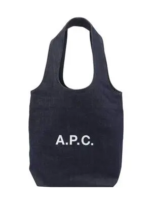 A.p.c. Small Ninon Shoulder Bag - Blue