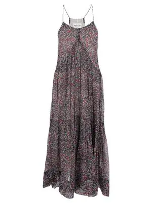 Isabel Marant Étoile Sabba Long Dress - Multicolor