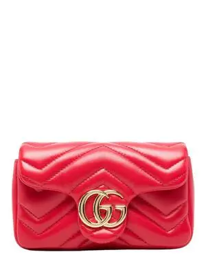 Gucci Gg Marmont Leather Mini Bag - Multicolor