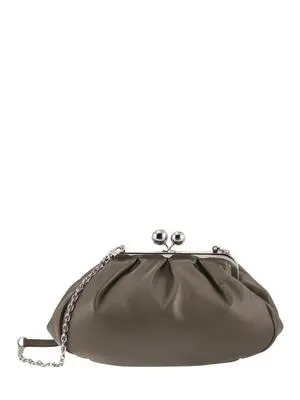 Max Mara Embellished Clutch - Gray
