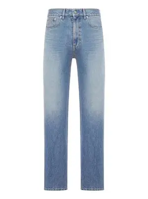 Gucci Slim-fit Cotton Denim Trousers - Multicolor