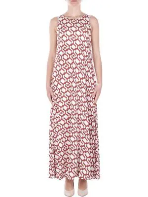 MAX MARA Max Mara Sleeveless Printed Maxi Dress